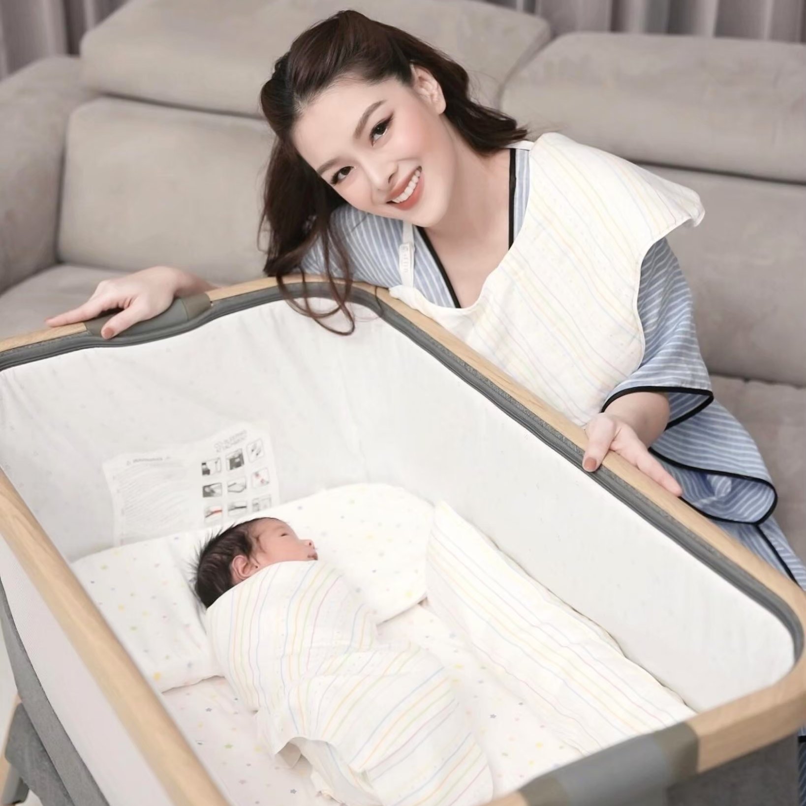 Tutti Bambini เตียงเด็กแรกเกิด และเก้าอี้โยกให้นม | Mellowforkid