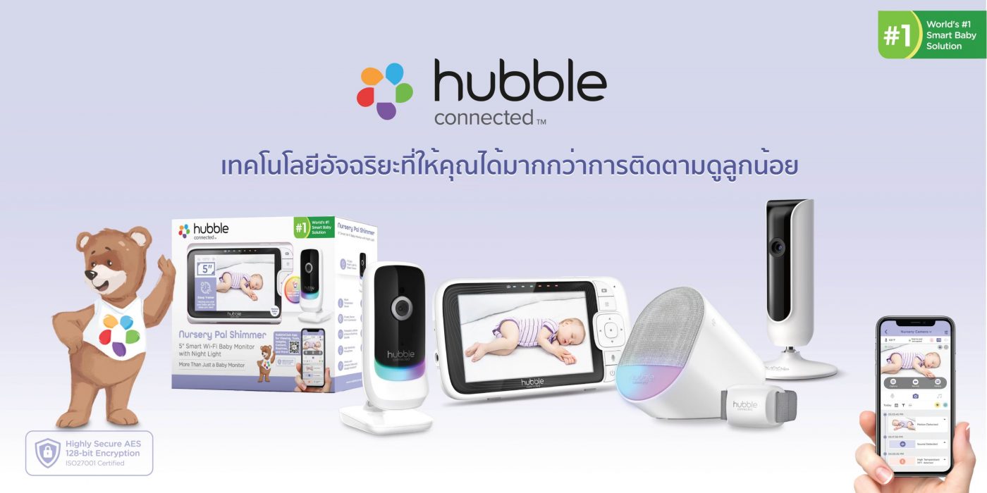 Hubble Connected กล้องเบบี้มอนิเตอร์ จากอังกฤษ | Mellowforkid