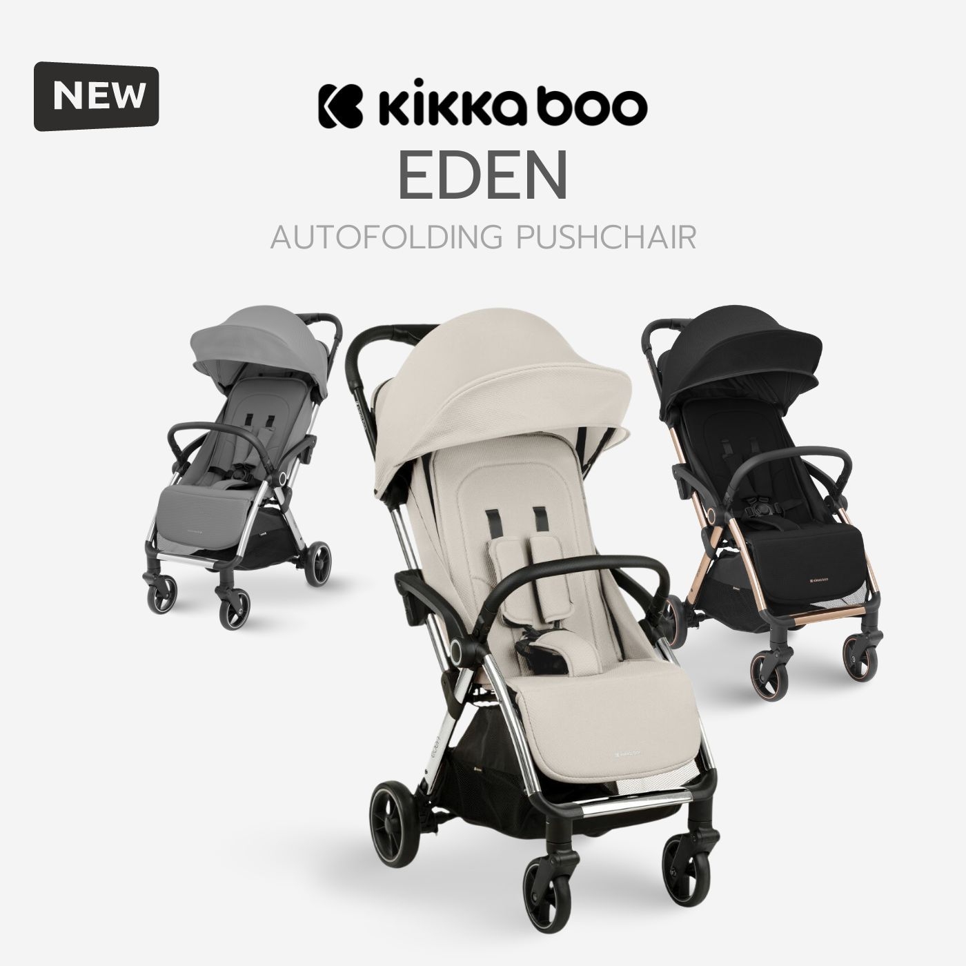 Kikkaboo รถเข็นเด็ก คาร์ซีท จากสเปน | Mellowforkid