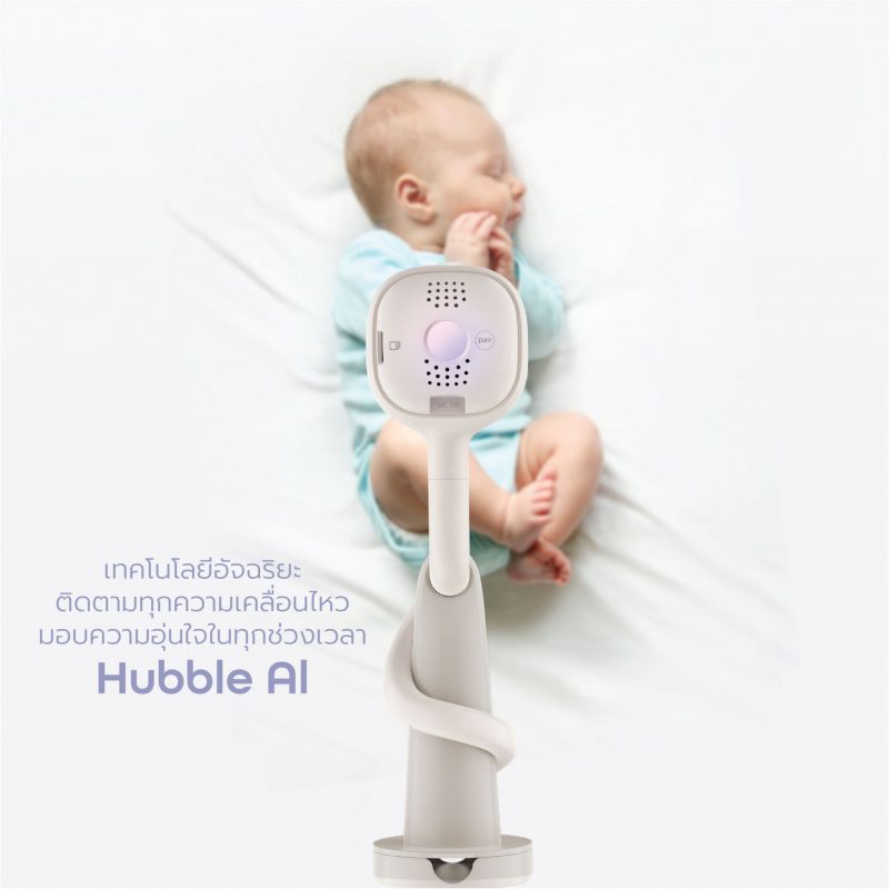 กล้องเบบี้มอนิเตอร์ Hubble Ai Vision | Mellowforkid